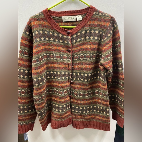 Orvis | Sweaters | Orvis Medium Womens Wool Sweater | Poshmark